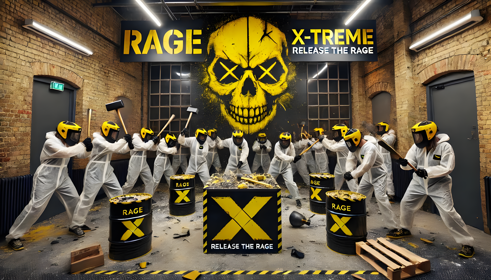 Destructive Rage Rooms in East Sussex | Rage X-Treme